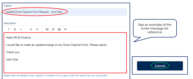 Direct Deposit Form Process – IBSS Corp